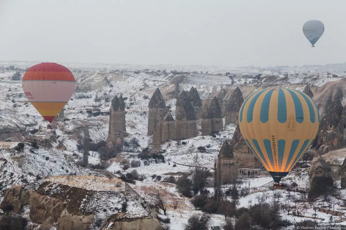 I-Cappadocia. Yeyiphi eyona ndlela yokwenza ibhaluni?