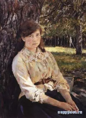 V.Serov. Girl