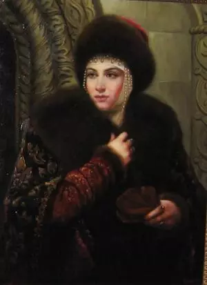 Pekurovsky Yu. Tsarista núvia. De la col·lecció del museu