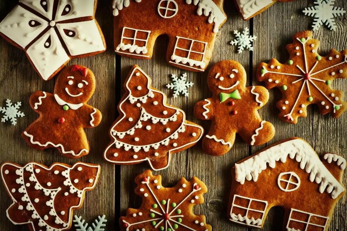 Kako to radi - keksi s paprom? Gingerbread Nova Godina