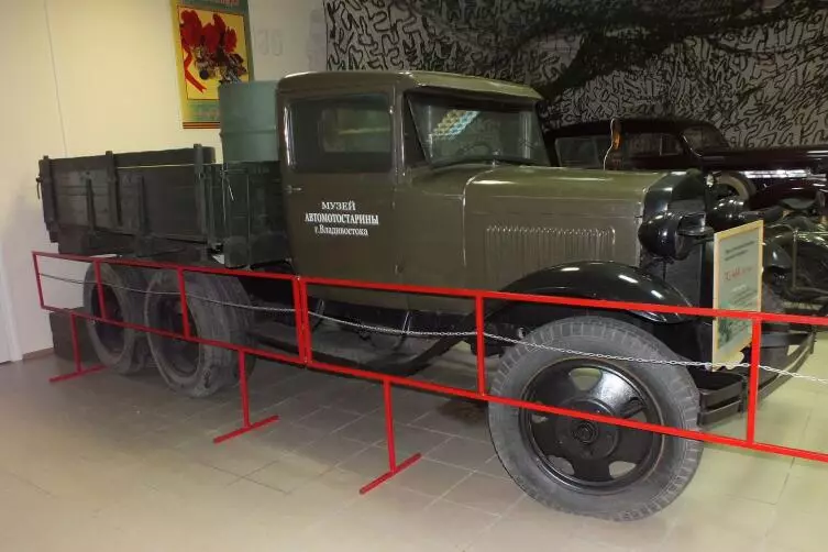 GAZ-AAA di Museum Penjaga Auto Vladivostok