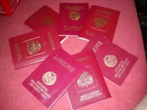 Lembramos de muitos tipos de passaportes, mas eles estavam todos vermelhos