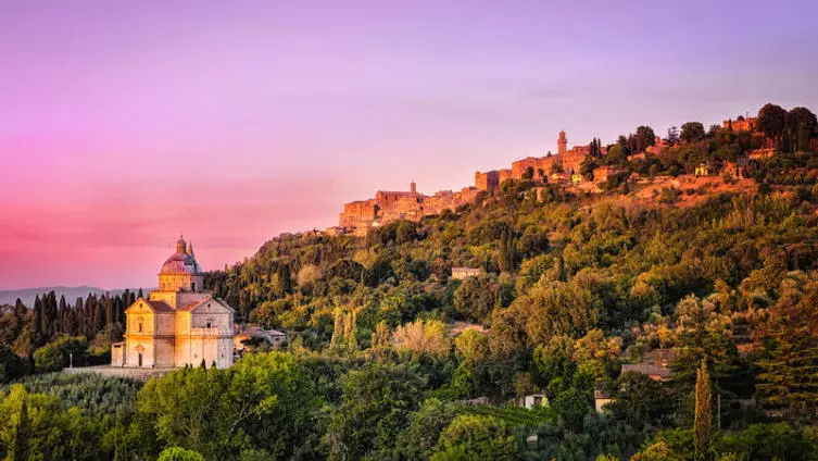 Montepulciano শহরে