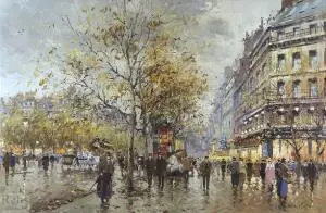 Le Boulevard, Parijs (Boulevard Hausmann)