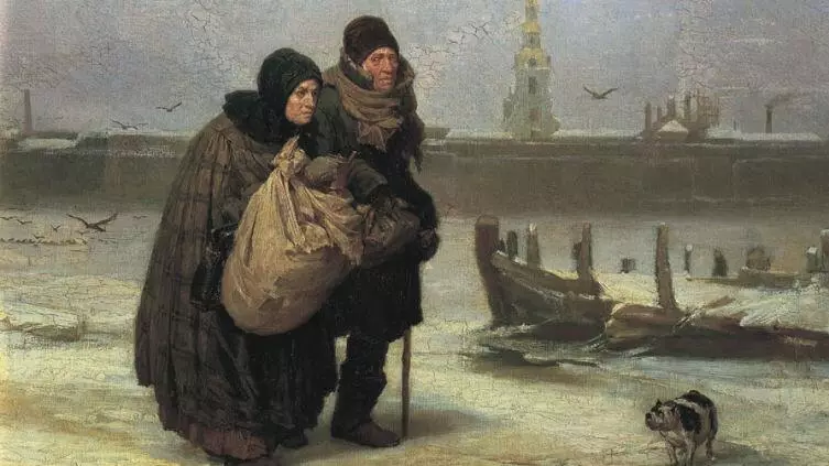 В. М. Васнецов, «З квартири на квартиру», 1876 р