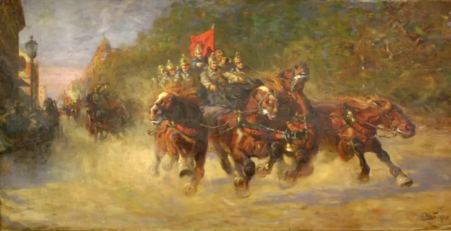 Қ.К. Тоад, «Өрт үшін», 1907 ж