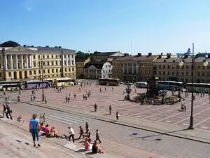 Vista da praza do Senado da Catedral