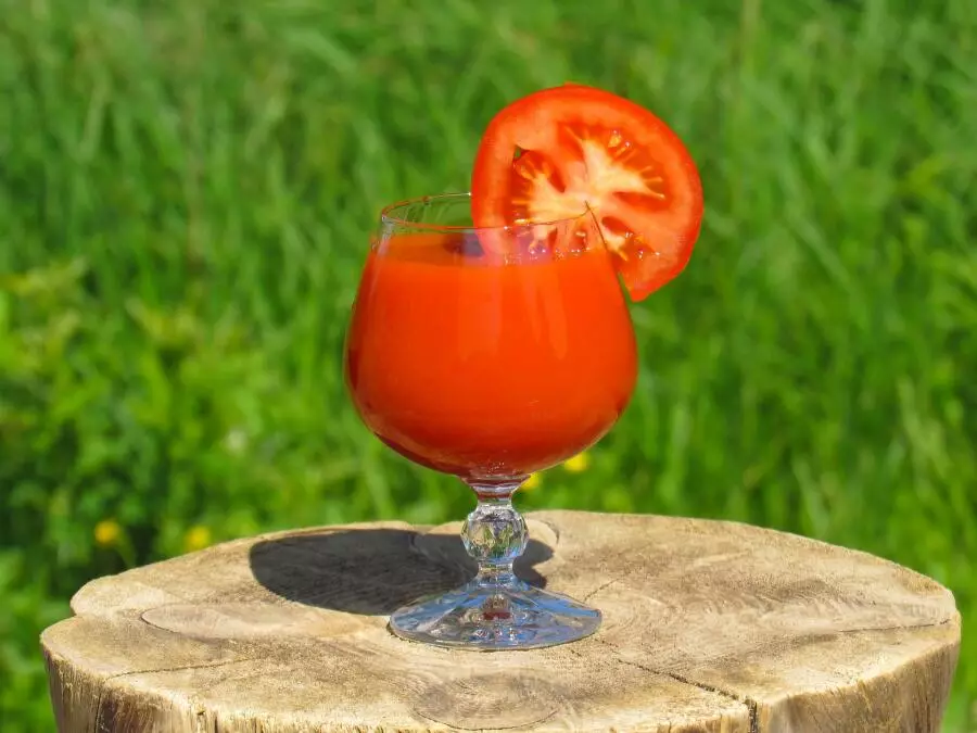 ¿Quién inventó el jugo de tomate?