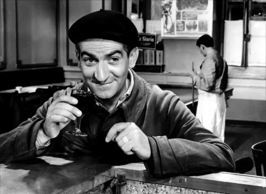 Louis de Fune w filmie „Nie złapany, nie złodziej”, 1958