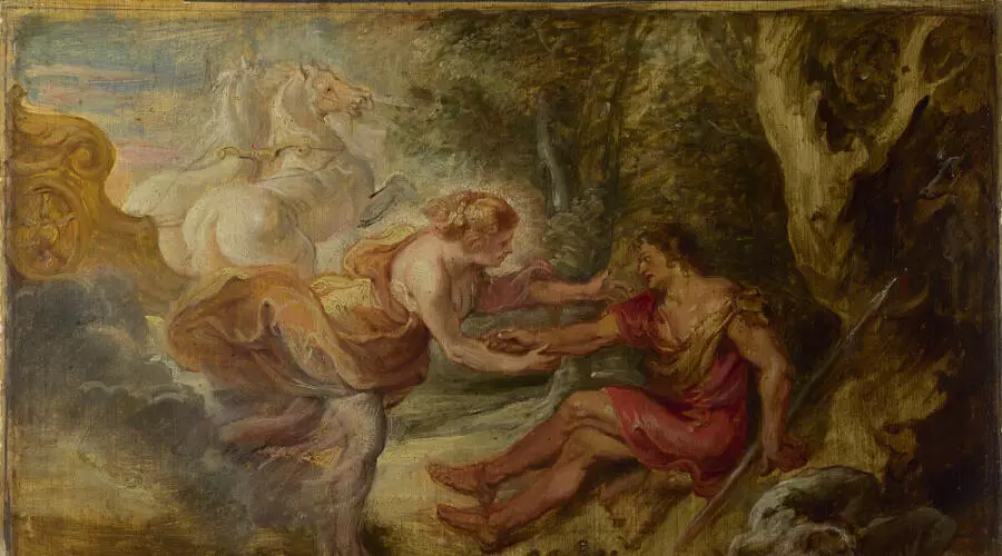 O Upega Tafaʻilagi Ueloka, O Leurora Auro Kfarola, 1636, National Gallery, Lonetona, Egelani