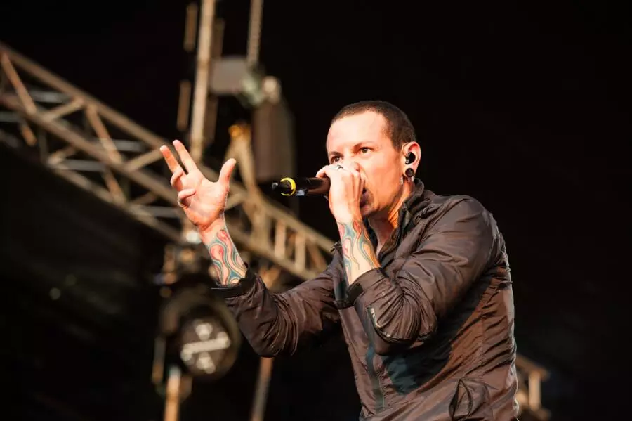 Frontman Group Linkin Park Chester Bennington