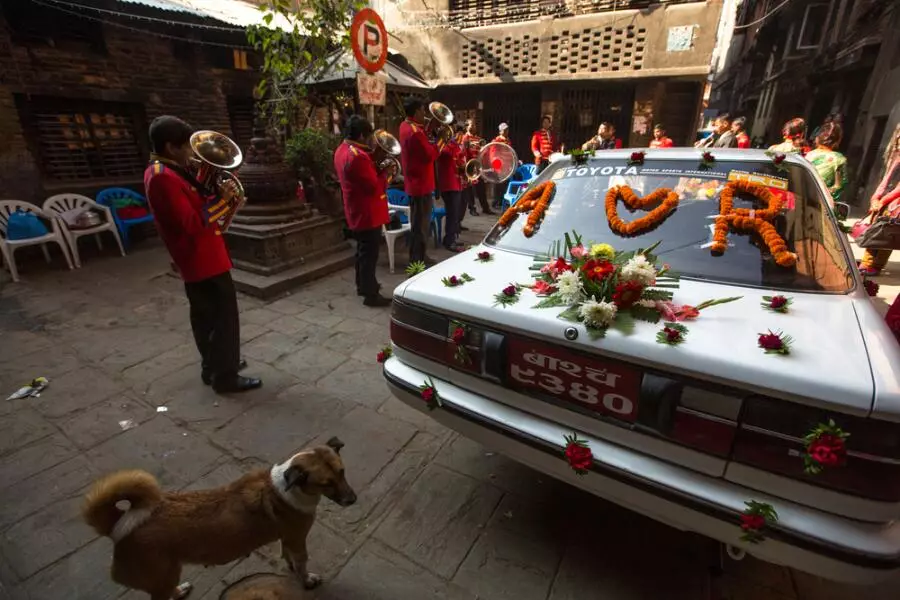 Casamento en Nepal.