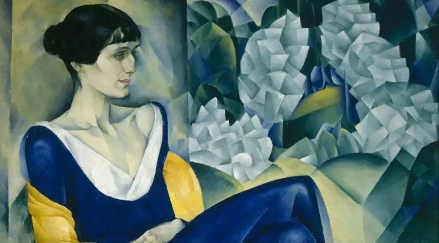 Nathan Altman, Anna Akhmatova (jajab), 1914