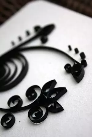 Qu'est-ce qui est QUILLING, ou comment est une beauté en filigrane du papier ordinaire? 32748_2