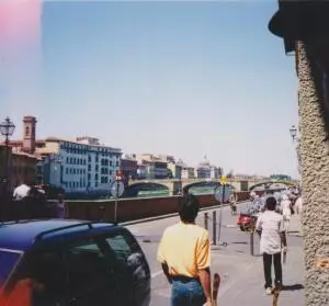 Embankment of the River Arno.