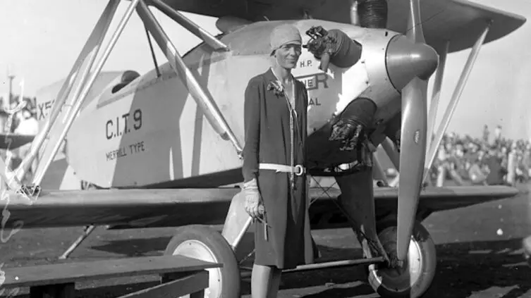 Amelia Erhart, Los Angeles, 1928.