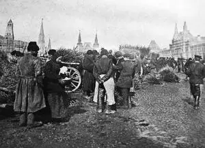 Verbal Bazaar na placu czerwonym. Zdjęcie początku XX wieku