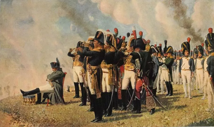 Vladimir V. V. Napoleon ao amin'ny Borodino avo "