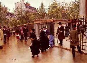 Sortdị de la Maleleine, Paris