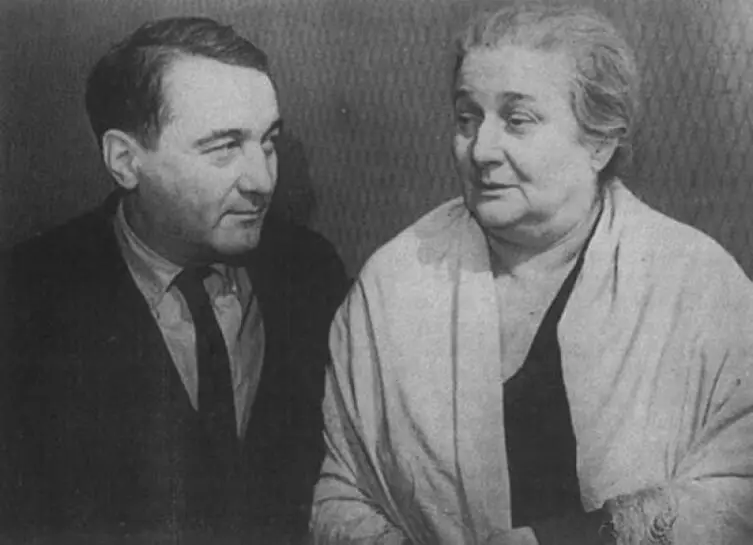 Lev Gumilev en Anna Akhmatova, 1960