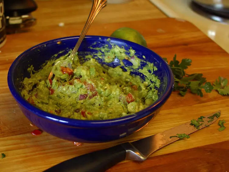 Cold Snack Guacamole