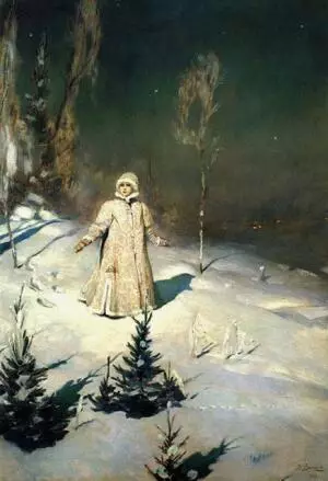 V. Vasnetsov หญิงสาวหิมะ