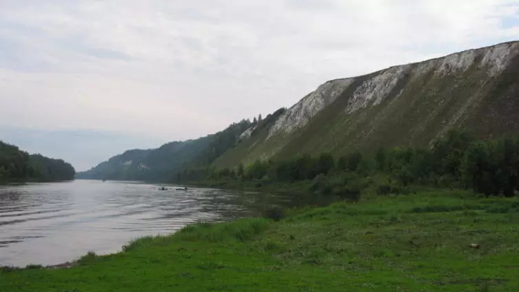 View ng Belogor Caves.