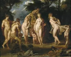 Rubens. Pariisin tuomioistuin. 1605.