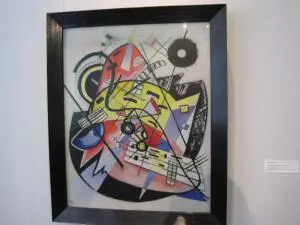 Maleri Kandinsky i Flensburg Museum