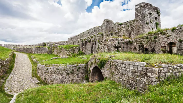 Ruins of the Fortress Rosaf, Shkoder, Albania