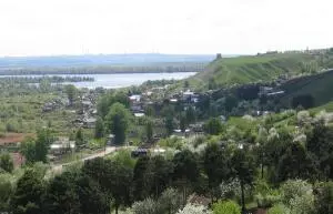 Вид на пагорб Елабужского городища.
