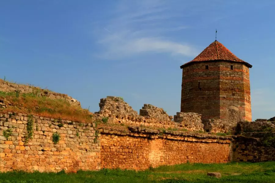 Pháo đài cũ ở Belgorod-Dnestrovsky, khu vực Odessa