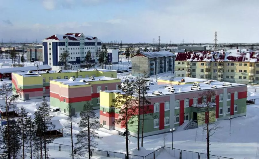 Città di Gubkinsky, Yamalo-Nenets Autonomous Okrug, Russia