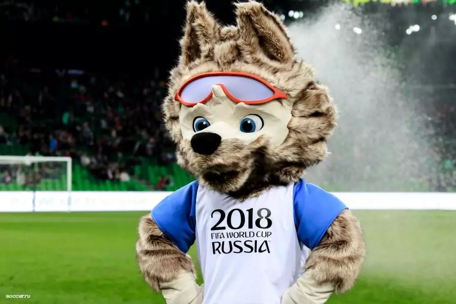 Wolf ekraze - Senbòl nan World Cup 2018