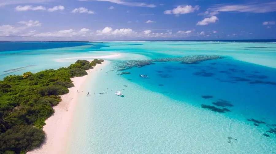 Por que o mundo azul do oceano?