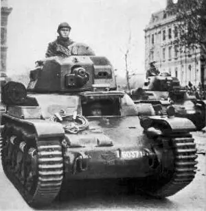 Tank Renault.