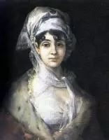 Goya, portret van een actrice sarat