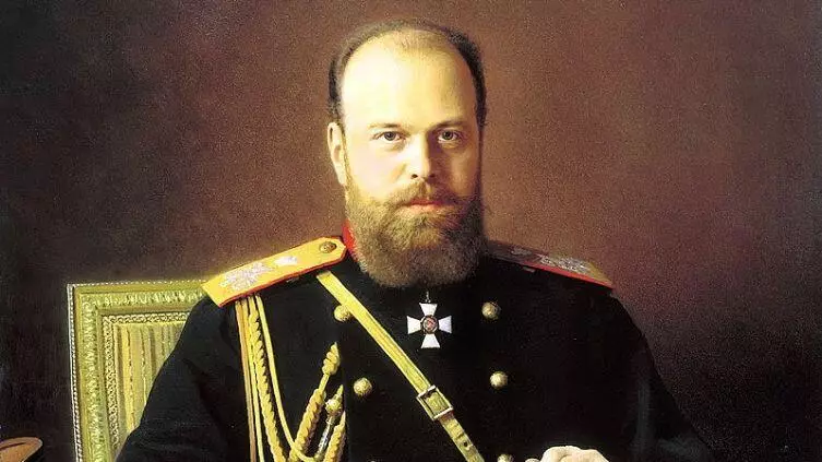И. Крамская, «Александр III Александрович», фрагмент, 1886 ж