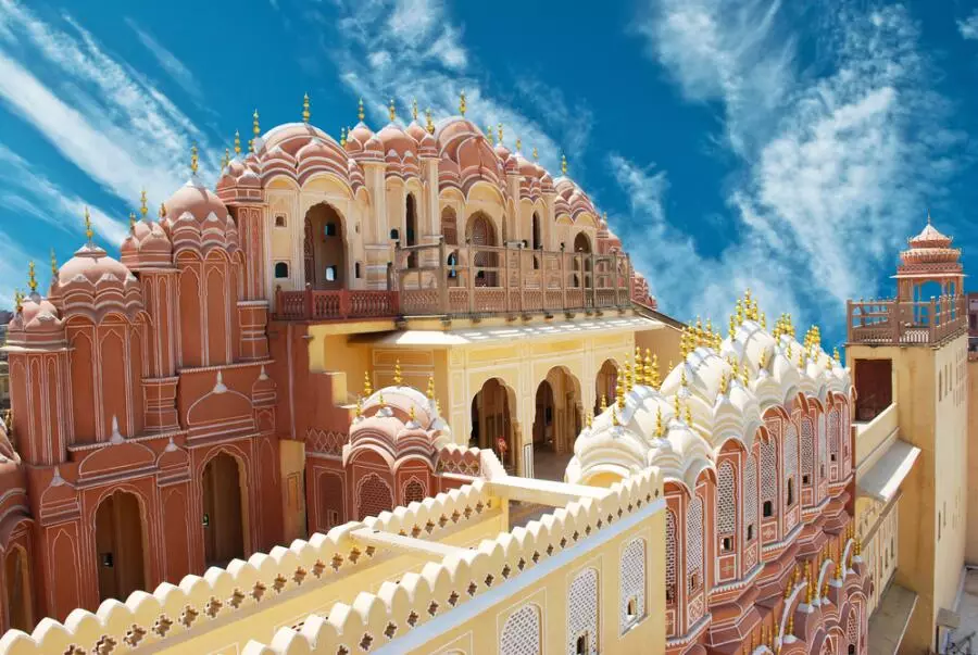 Palácio dos ventos em Jaipur