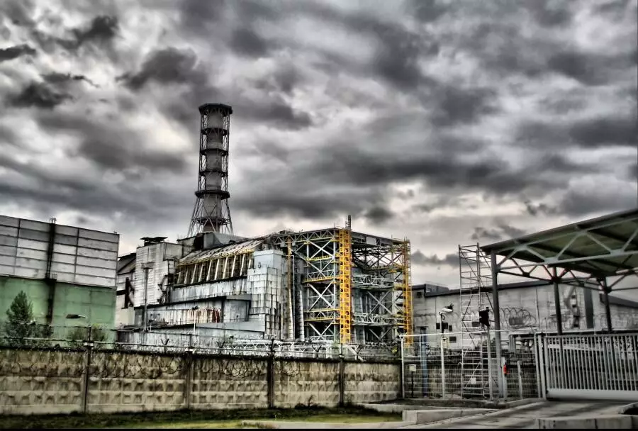 4ydd bloc o'r Chernobyl NPP