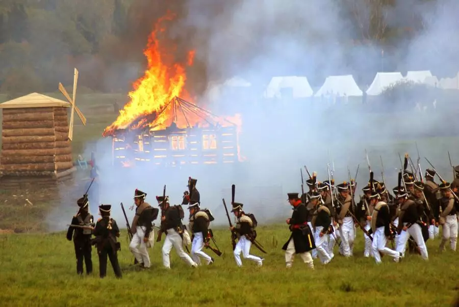 Borodino mūšio rekonstrukcija