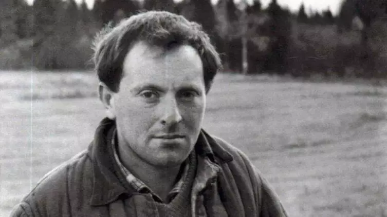 UJoseph Brodsky ekudingisweni endaweni yokuhlala esifundeni sase-Arkhangelsk, ngo-1965