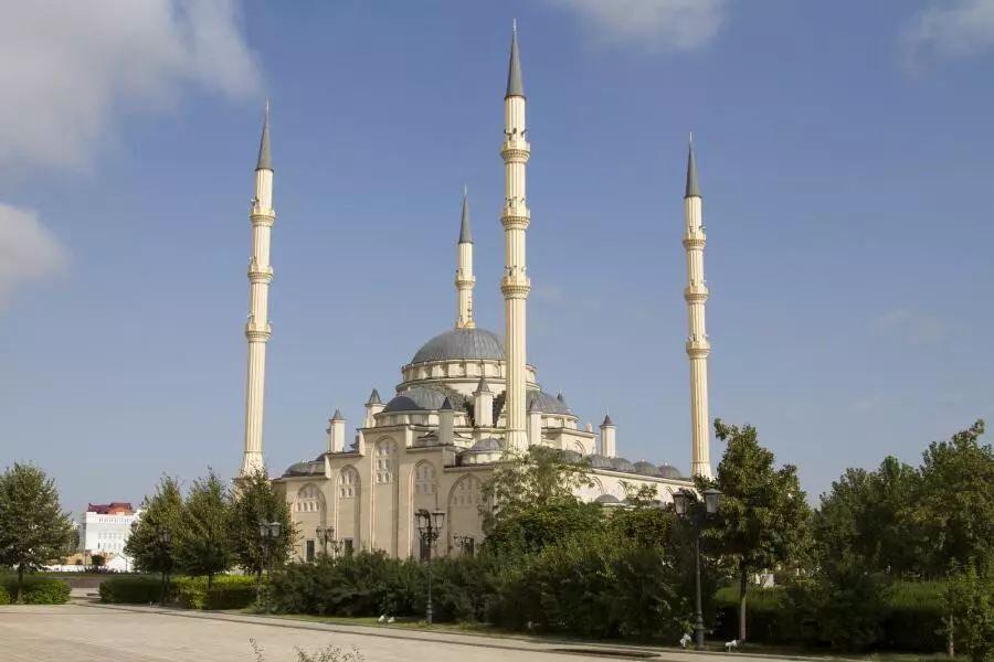 Mosque Mosque ntawm Chechen koom pheej