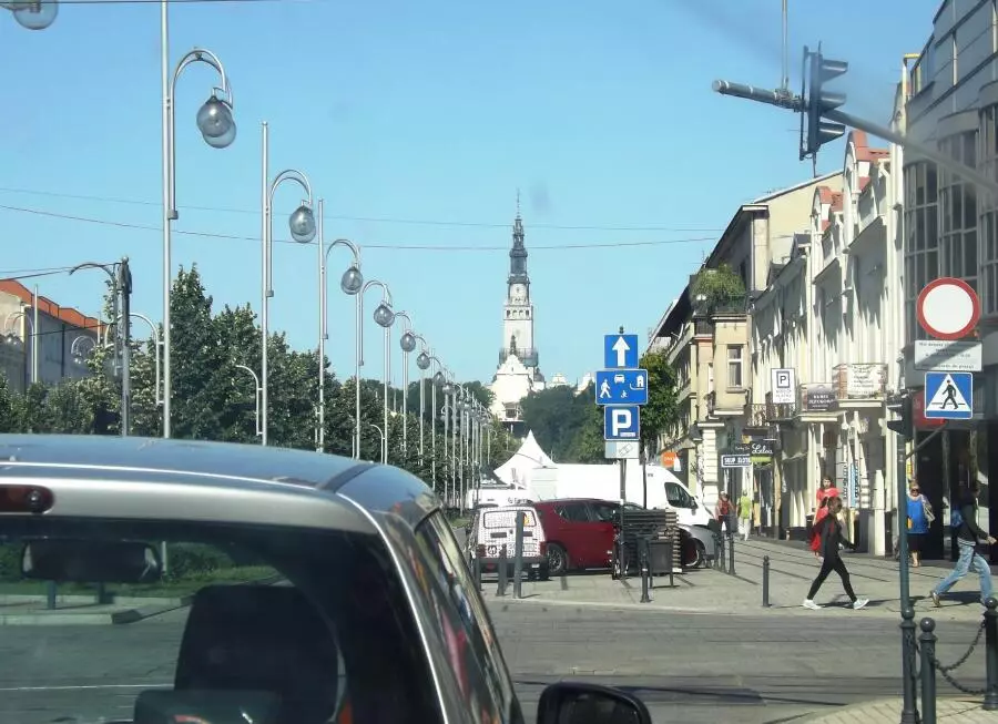 Czestochowa, vista do guru claro