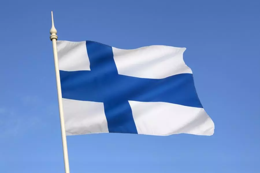 Drapeau de la Finlande