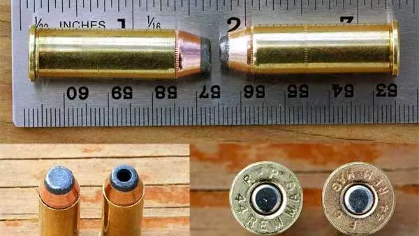 Քարտրիջ .44 Magnum arr. 1955 Ինչու է այս «թնդանոթ» հովանավորը դարձել ամերիկյան զանգվածային մշակույթի երեւույթ: 1. «Կեղտոտ Հարի» -ից առաջ 89061_1